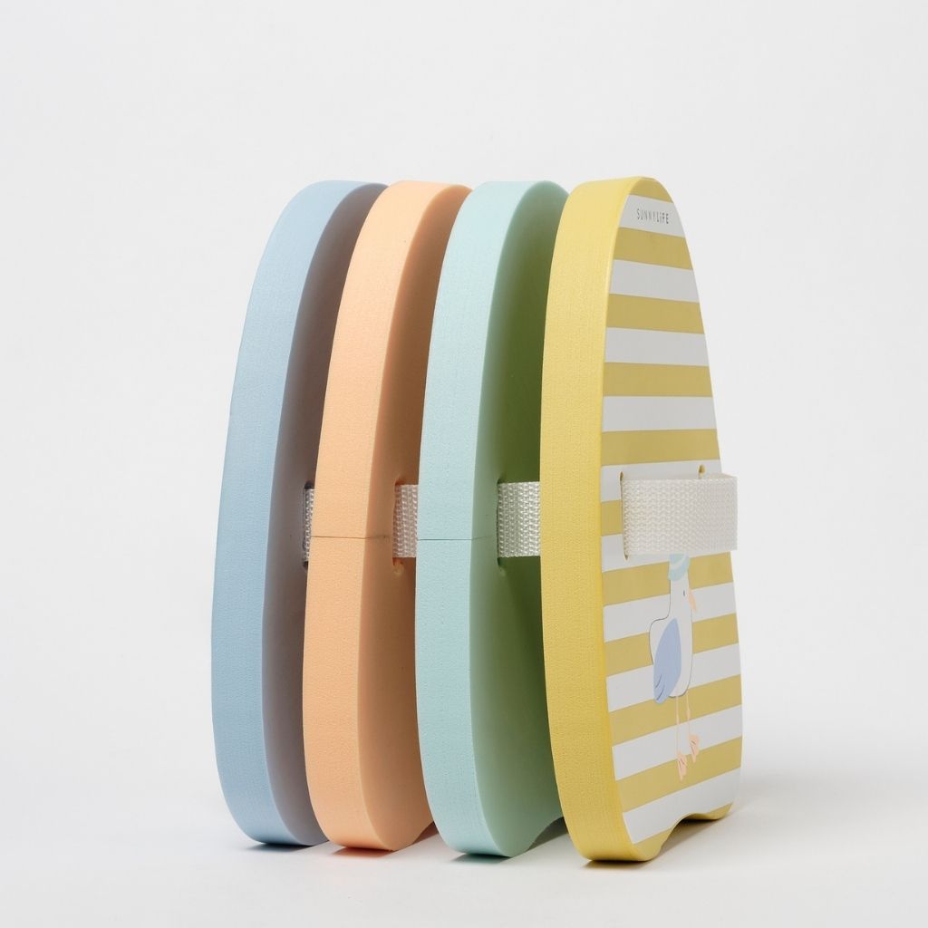 Sunnylife Kids Sid the Seagull Mustard Stripe Bubble Back Float | The ...