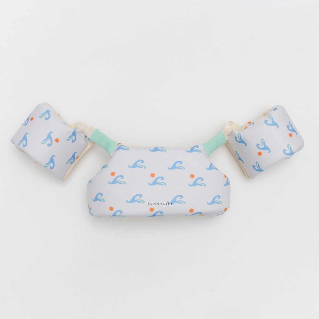 Sunnylife Kids Sid the Seagull Blue Wave Floatie Jacket | The Little ...