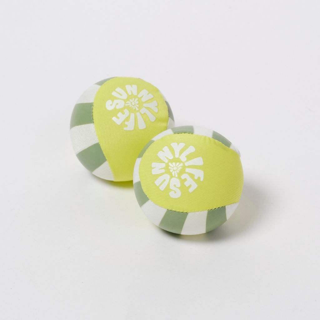 Sunnylife Kids Skim Ball Set Tides Out Citrus | The Little Sunshine Store